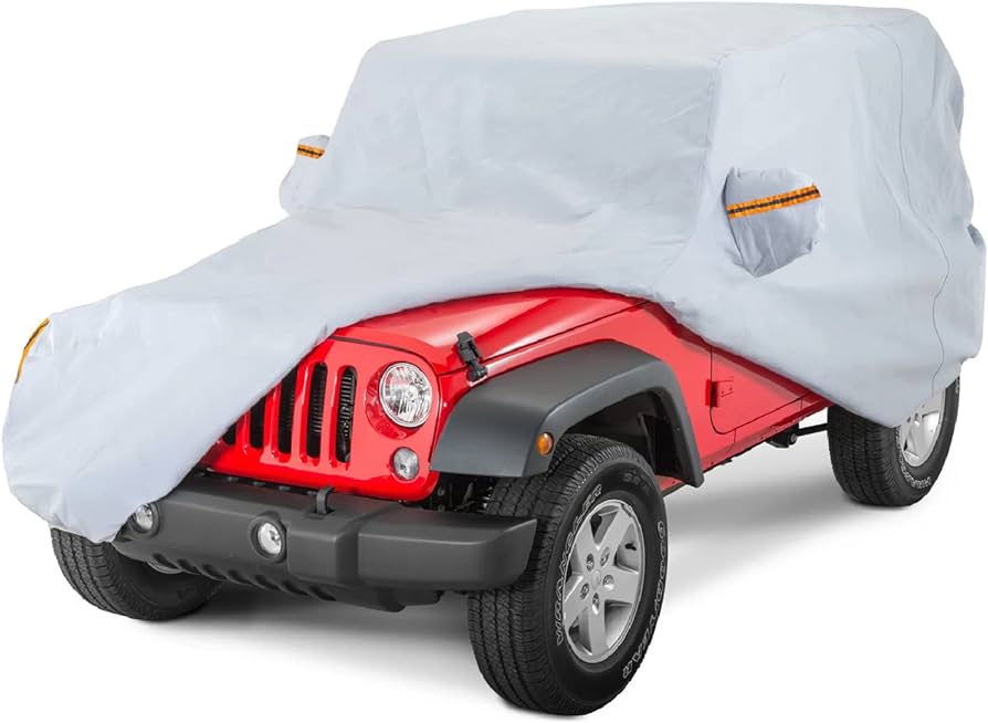 JKB JK and JL-4DR Weather Protection Cover for Jeep Wrangler