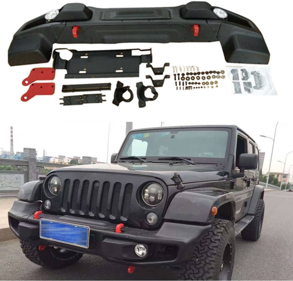 JKB JK 10th Anniversary Front Bumper (Cornerite) for Jeep Wrangler