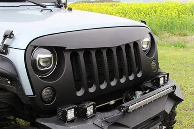 JKB JK Front Angry Grille for Jeep Wrangler