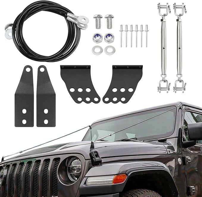 JKB JK Steel Limb Riser Tree Branch Seprator for Jeep Wrangler